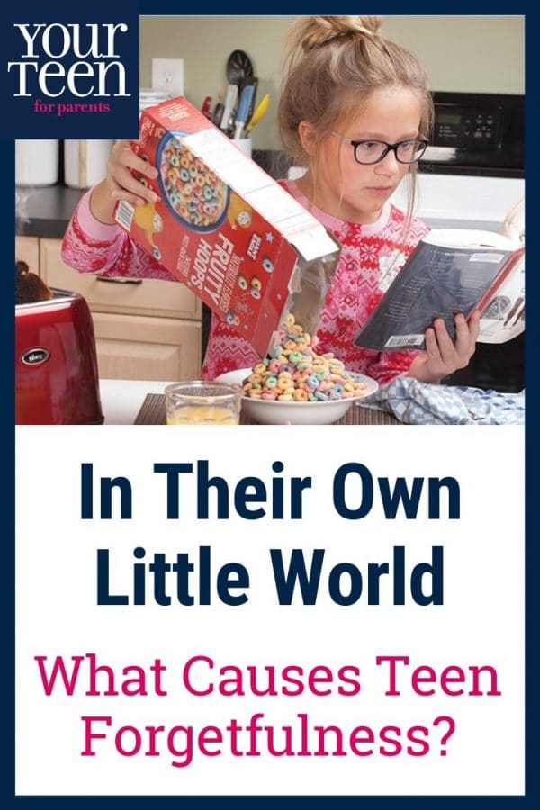 In Their Own World: What Causes Forgetfulness In Teenagers?