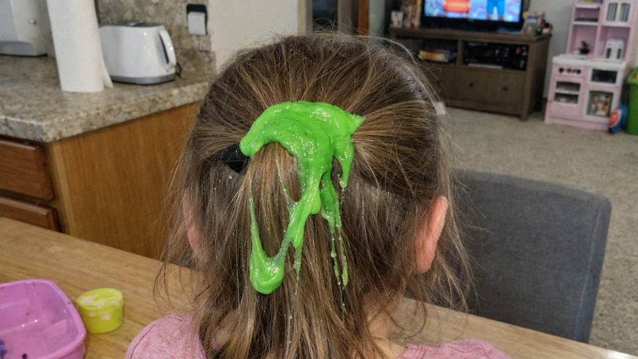 How to Get Slime Out of Hair - 3 Best Techniques